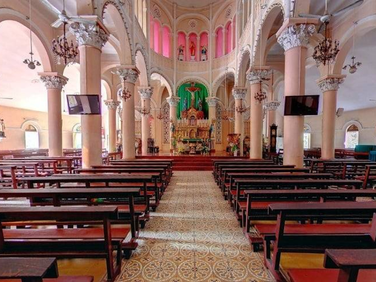 Tan Dinh Church - A monumental pink Gothic architectural