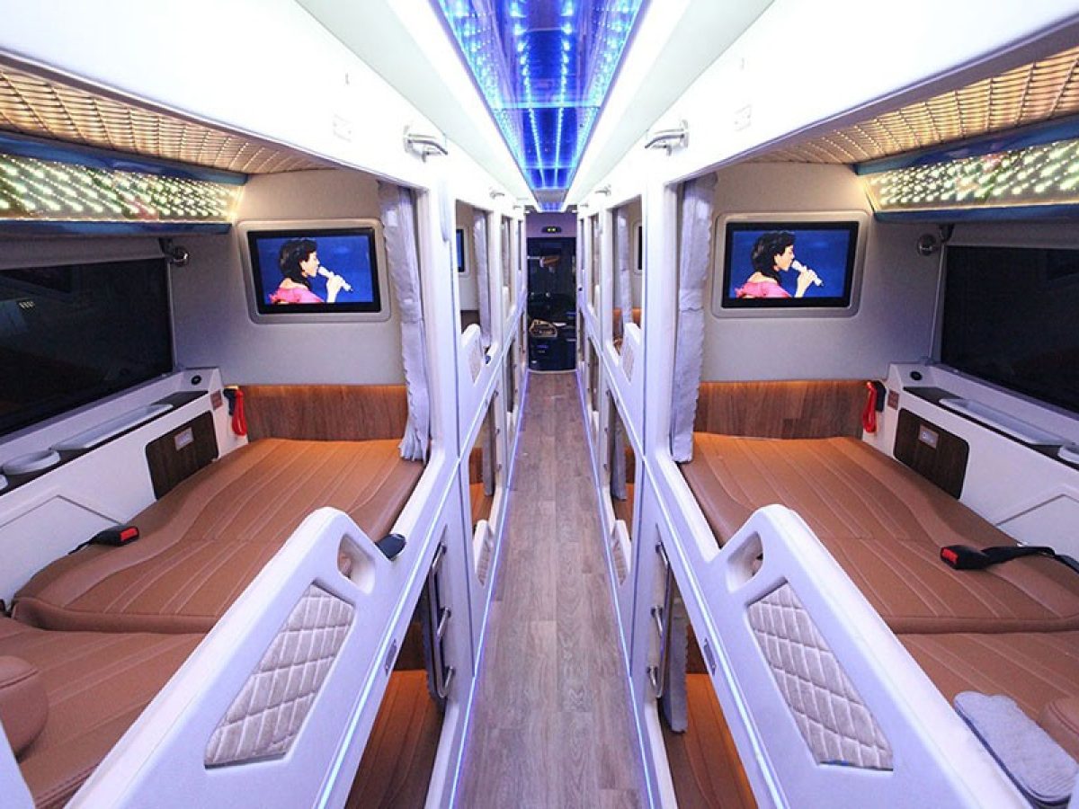 Sapa to Hanoi Private Cabin Bus